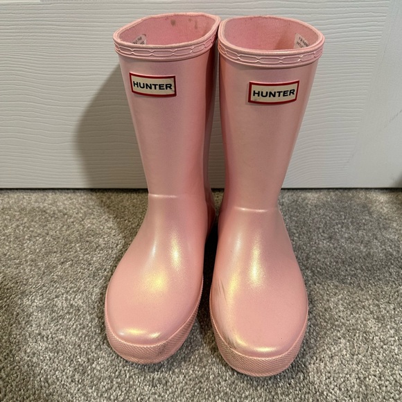 Hunter | Shoes | Hunter Blush Pink Waterproof Boots | Poshmark